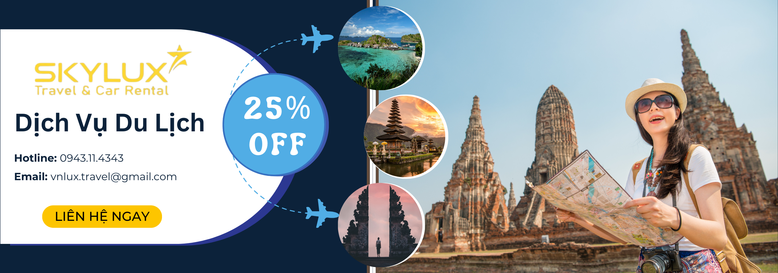 Trang chủ - CÔNG TY TNHH DU LỊCH VÀ DỊCH VỤ SKYLUX