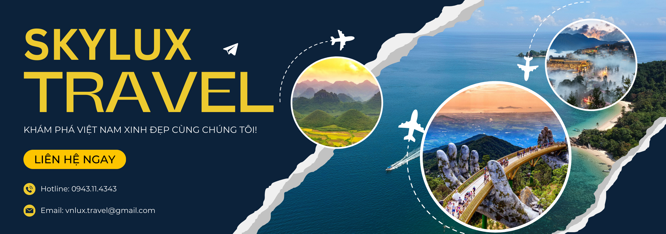 Trang chủ - CÔNG TY TNHH DU LỊCH VÀ DỊCH VỤ SKYLUX